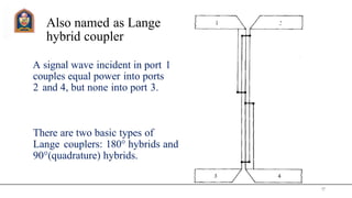 direction coupler in microwave engineering | PPTX