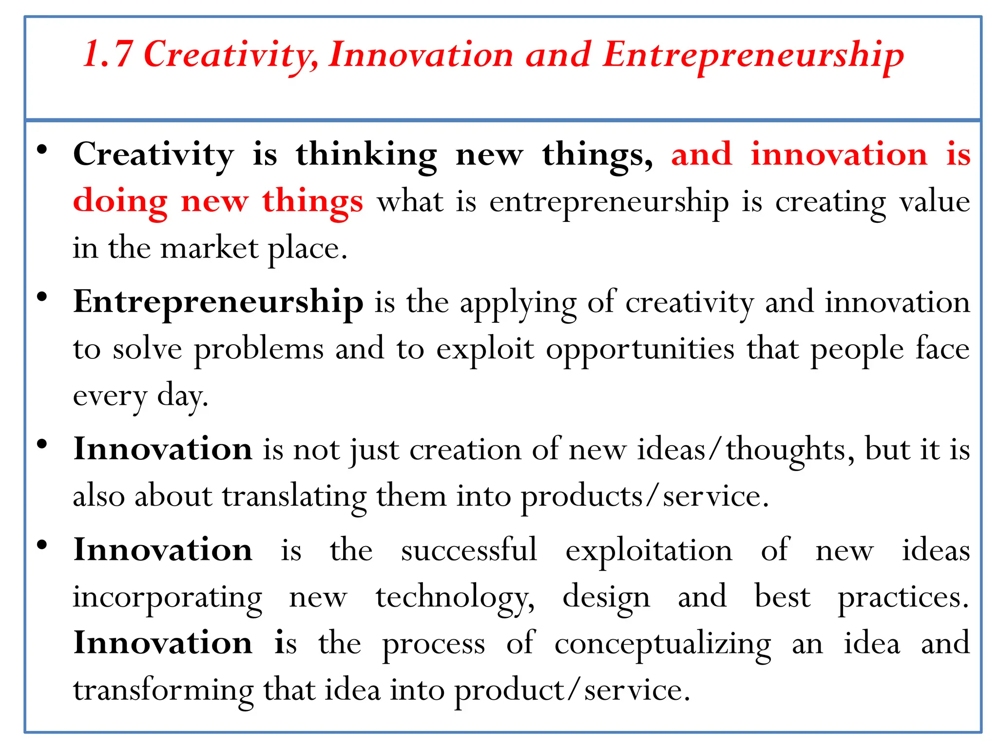 CHAPTER ONE Nature of Entrepreneurship for freshman student | PPTX