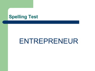 Ch. 1 Should You Become And Entrepreneur | PPT