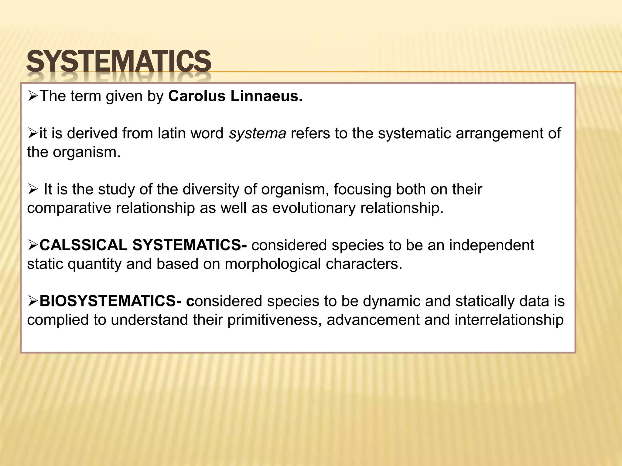 Ch 1- the living world | PPTX
