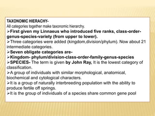 Ch 1- the living world | PPT