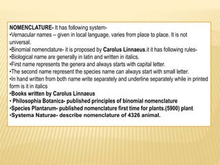 Ch 1- the living world | PPT