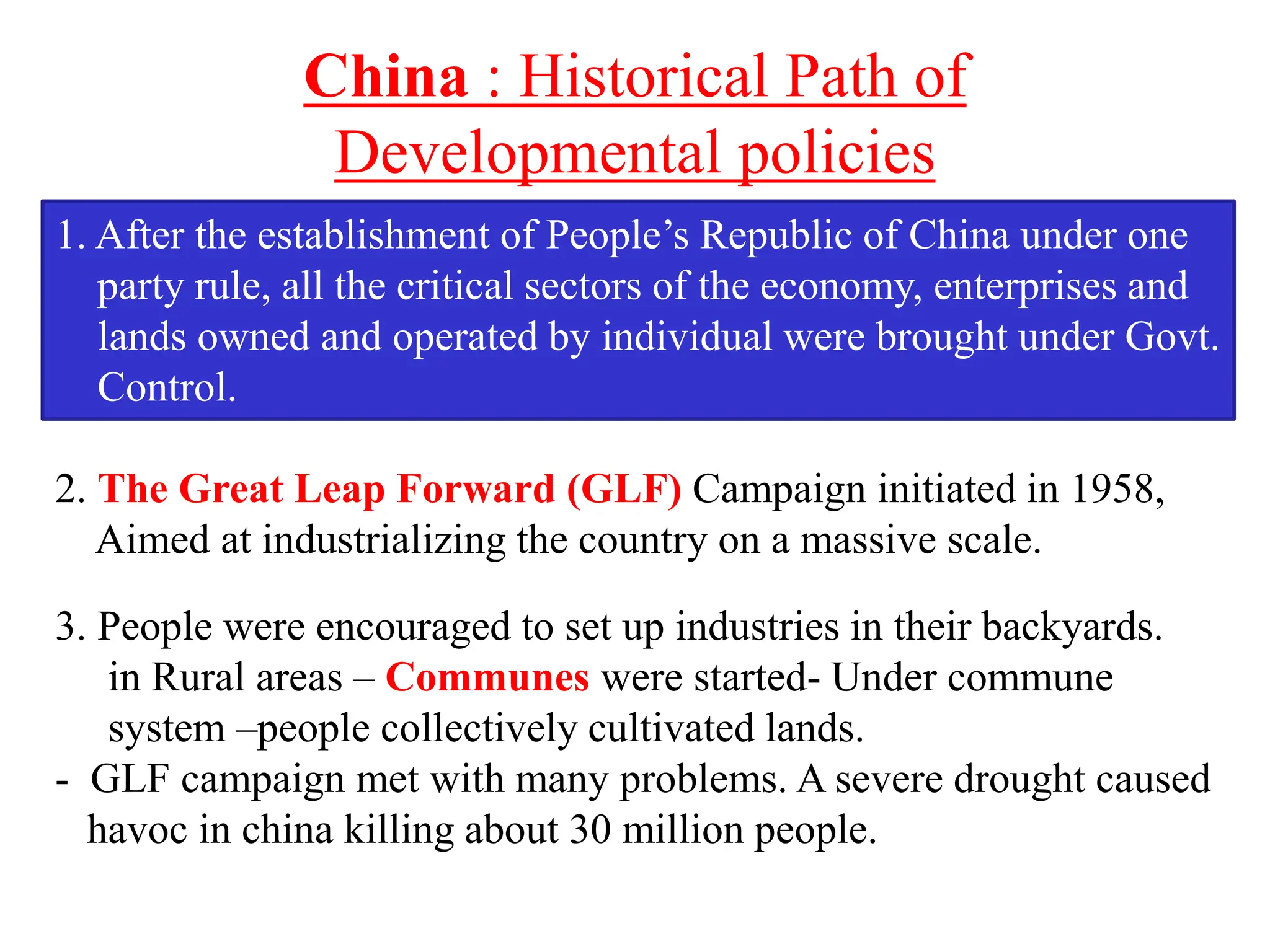 ch 8 INDIAN ECONOMIC DEVELOPMENT PPT VOLUME | PPT