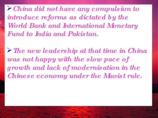 ch 8 INDIAN ECONOMIC DEVELOPMENT PPT VOLUME | PPT