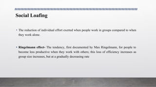 CHAPTER 1- Performance TOPIC (GROUP DYNAMICS) | PDF