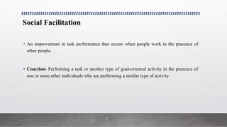 CHAPTER 1- Performance TOPIC (GROUP DYNAMICS) | PDF