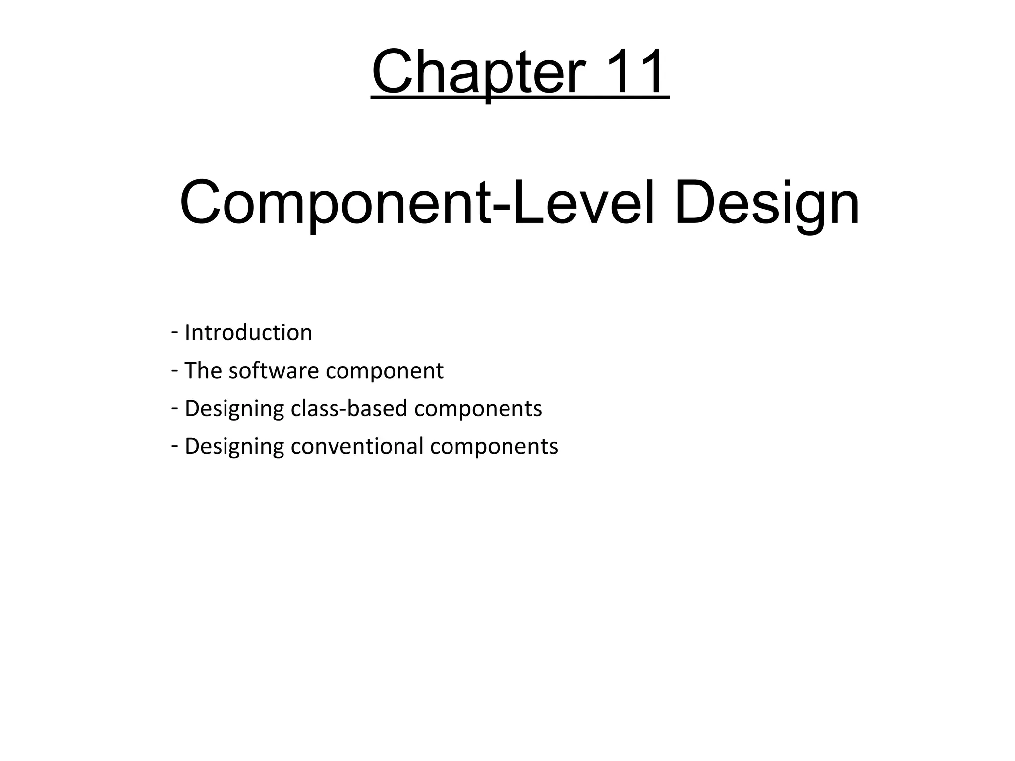 Ch 11-component-level-design | PPT