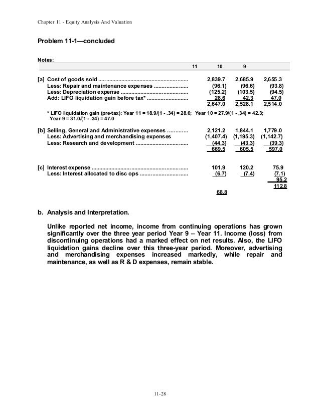 Ch 11 financial statement analysis subramanyam wild 10 edition ch-11-financial-statement-analysis-subramanyam-wild-10-edition
