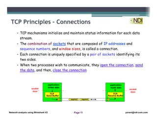 Network analysis Using Wireshark Lesson 11: TCP and UDP Analysis | PDF