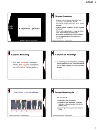 Ch 11 competitive dynamics14e | PDF