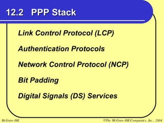 Ch 12 | PPT | Computer Networking | Computing