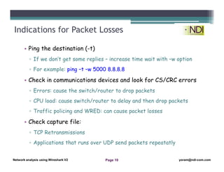 Network analysis Using Wireshark Lesson 12 - bandwidth and delay issues ...