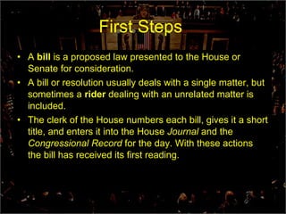 Ch. 12 Congress In Action | PPT
