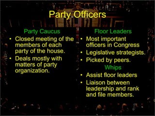 Ch. 12 Congress In Action | PPT