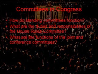 Ch. 12 Congress In Action | PPT