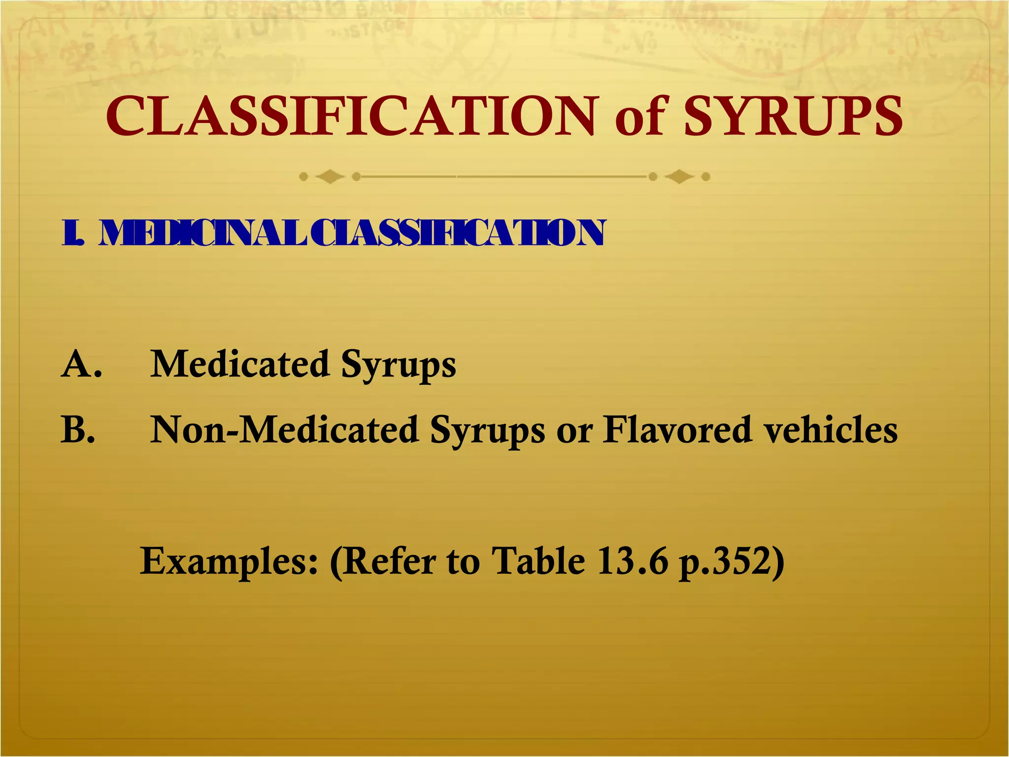 Ch.13 part 2 syrups, elixirs, spirits | PPT
