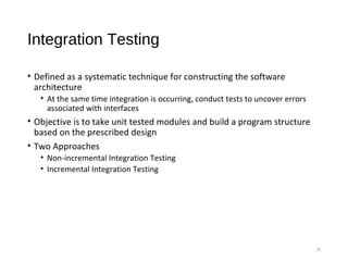 Chapter 13 software testing strategies | PPT