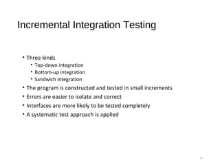 Chapter 13 software testing strategies | PPT