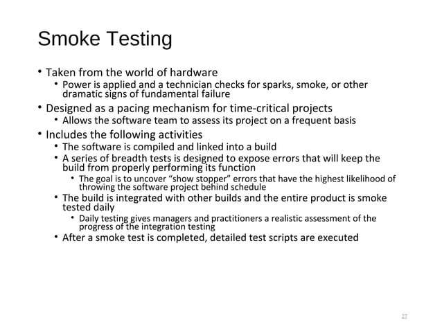 Chapter 13 software testing strategies | PPT
