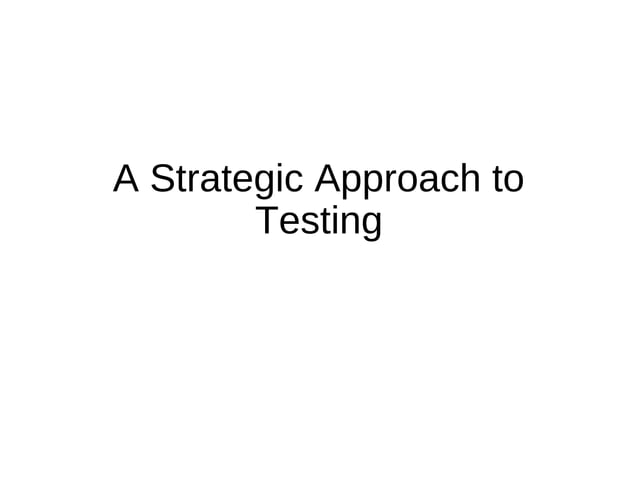 Chapter 13 software testing strategies | PPT