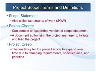 Defining The Project | PPT