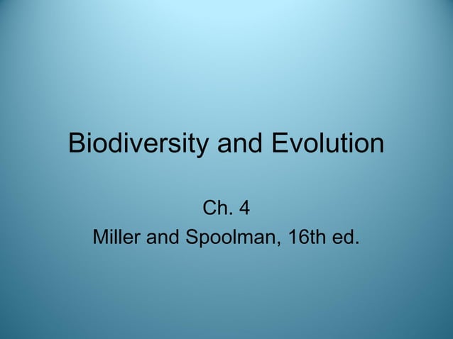 APES Ch. 4, part 1 | PPT