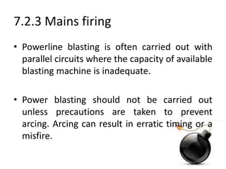 Blasting accessories (EM113) | PPTX