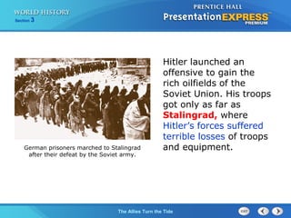 Ch. 17 section 3 the allies turn the tide | PPT