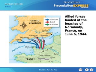 Ch. 17 section 3 the allies turn the tide | PPT