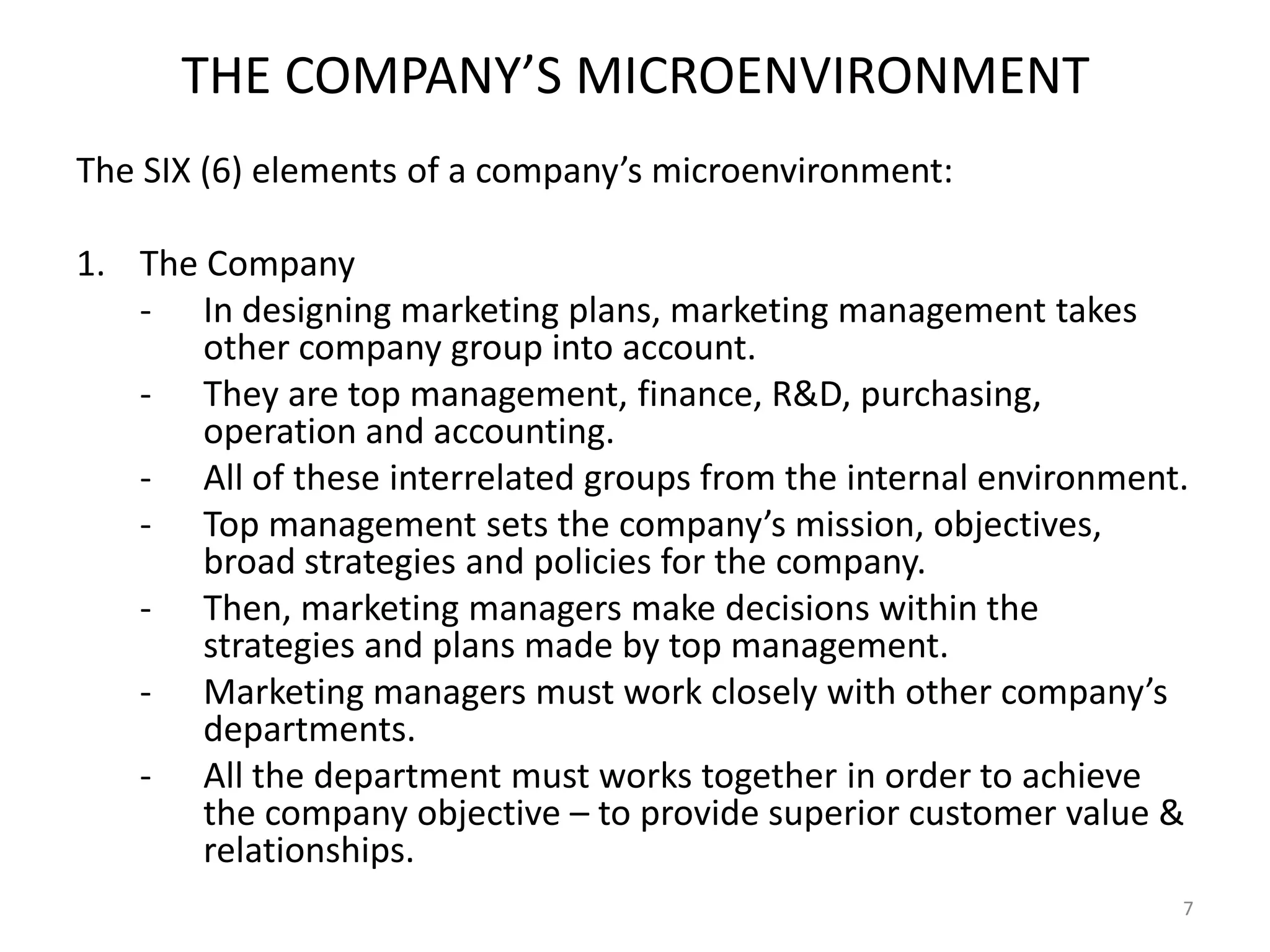 Chapter.2 Marketing Environment | PPTX