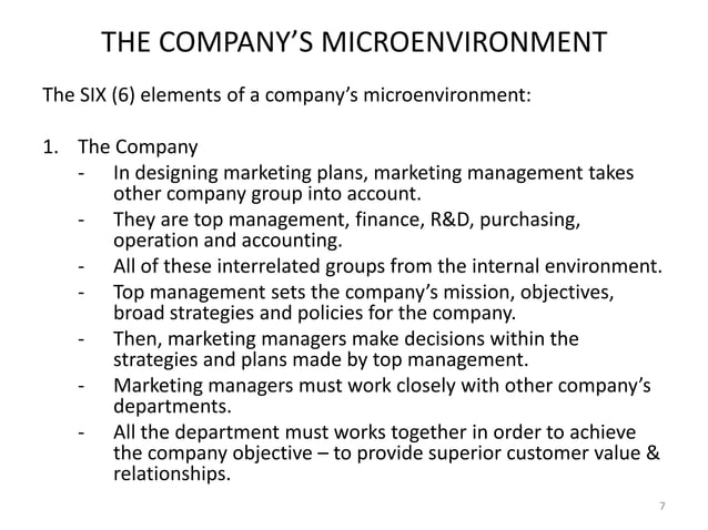 Chapter.2 Marketing Environment | PPTX