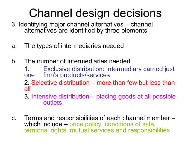 CH - 14 - Designing and Managing Value networks and Channels.ppt