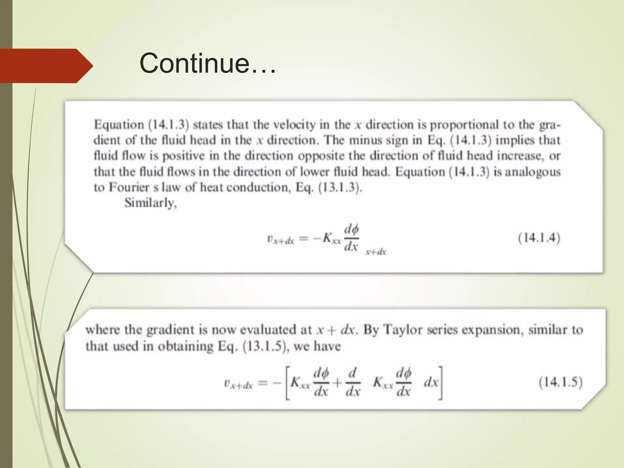 Ch 14-fluid flow through porous media | PPTX