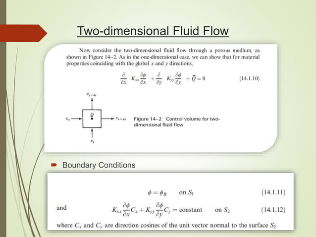 Ch 14-fluid flow through porous media | PPTX | Physics | Science
