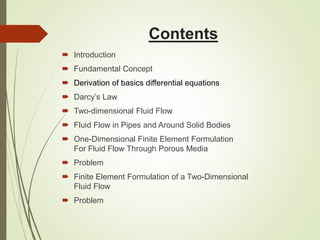 Ch 14-fluid flow through porous media | PPTX