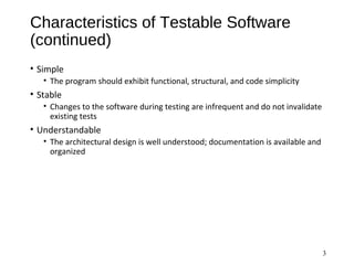 Chapter 14 software testing techniques | PPT