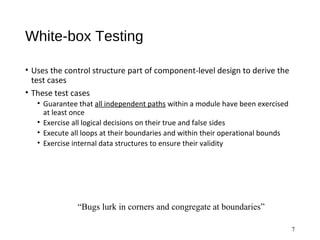 Chapter 14 software testing techniques | PPT