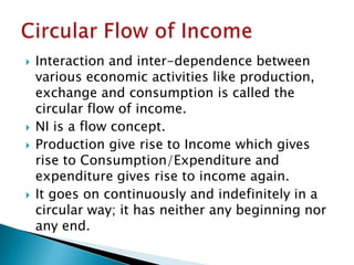 National Income and Circular Flow of Income | PPTX