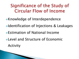 National Income and Circular Flow of Income | PPTX