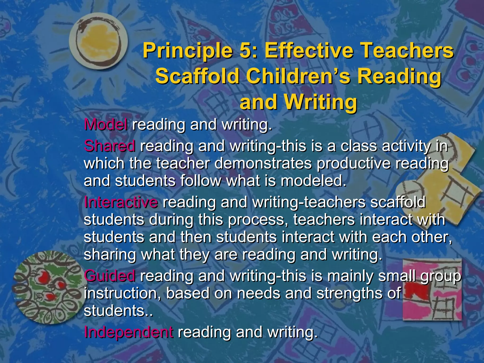 Ch. 1 becoming an effective teacher of reading | PPT