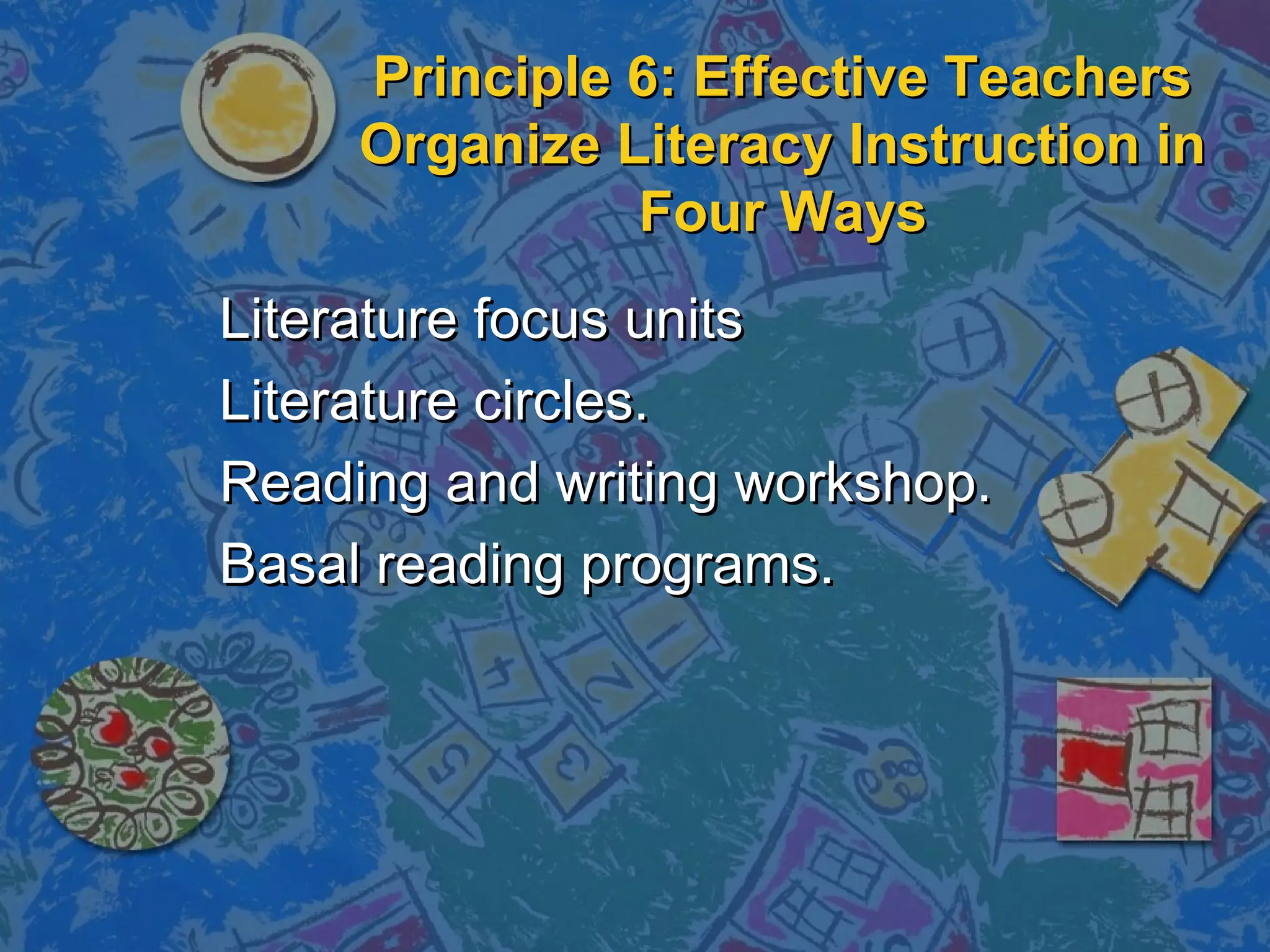 Ch. 1 becoming an effective teacher of reading | PPT