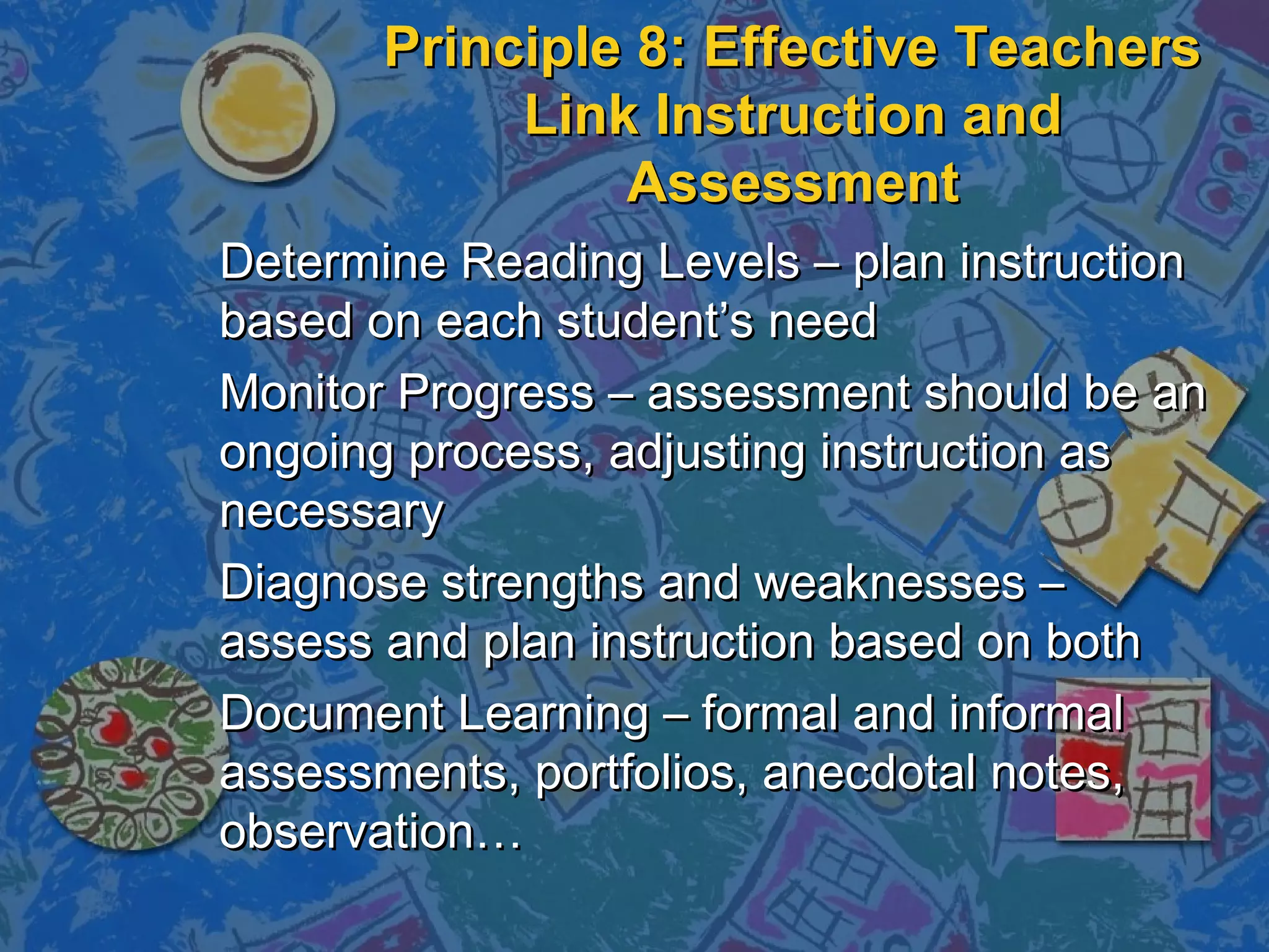 Ch. 1 becoming an effective teacher of reading | PPT