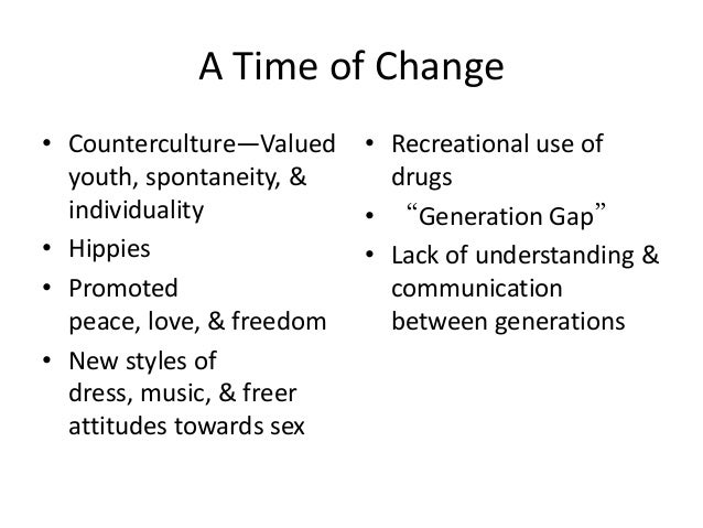 Generation Gap 1960s