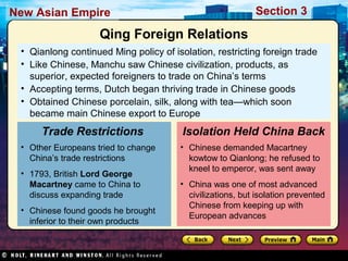 World History Ch. 17 Section 3 Notes | PPT