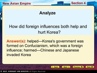 World History Ch. 17 Section 4 Notes | PPT