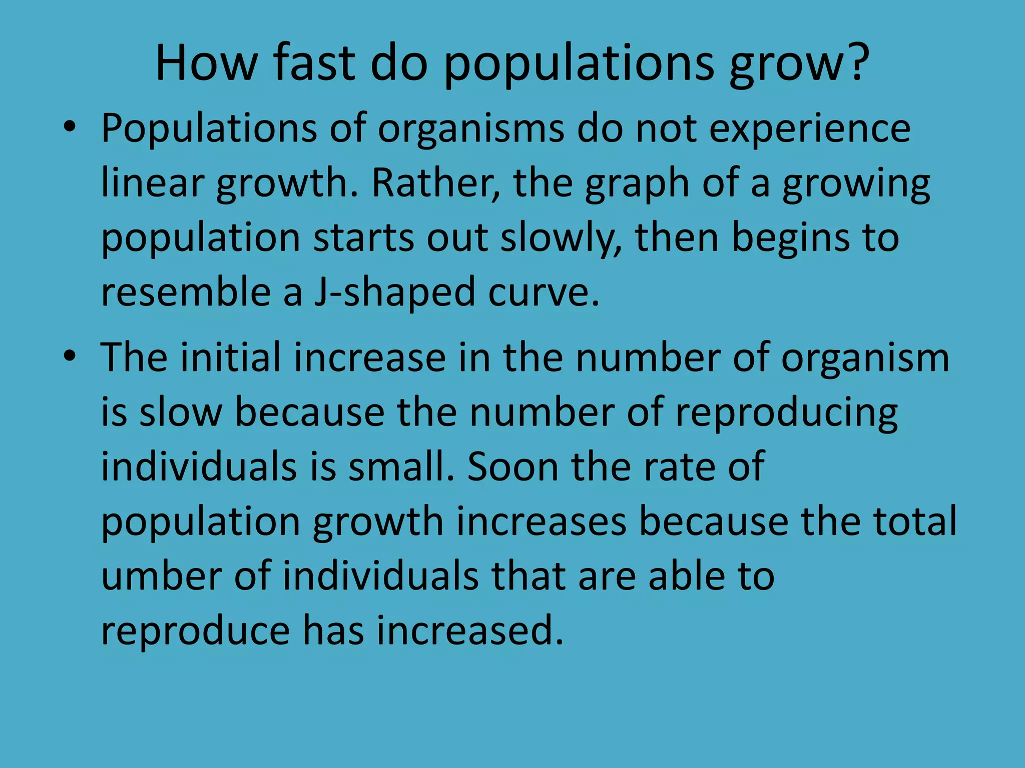 Population biology | PPTX