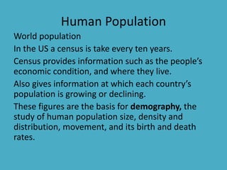 Population Biology Definition