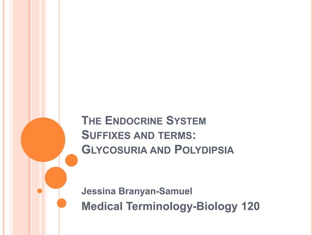 Ch. 11 endocrine system-suffixes and terms | PPT
