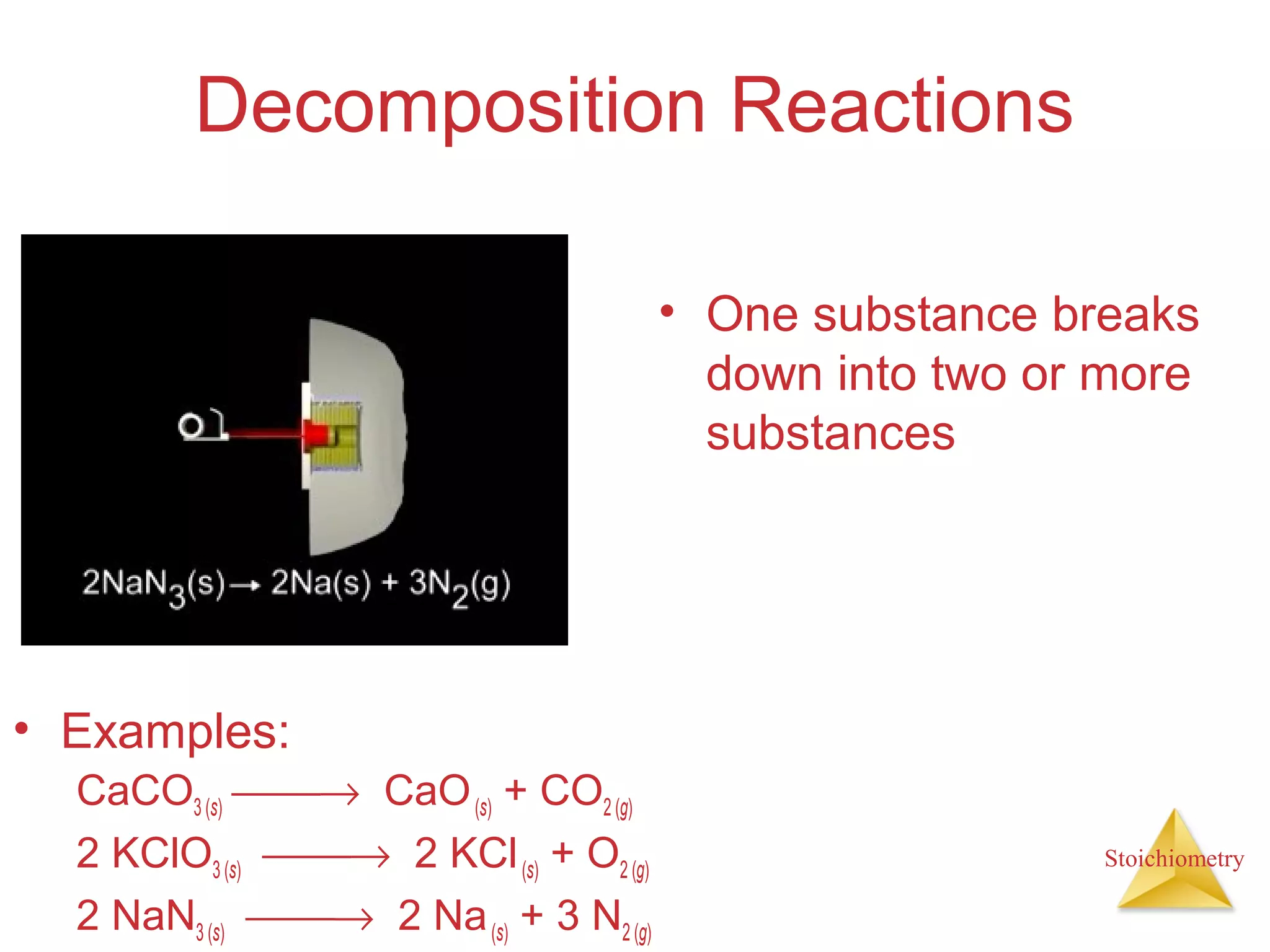 Ch. 3 stoichiometry | PPT