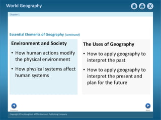 Ch.1 geographer's world | PPT | Geography | Science